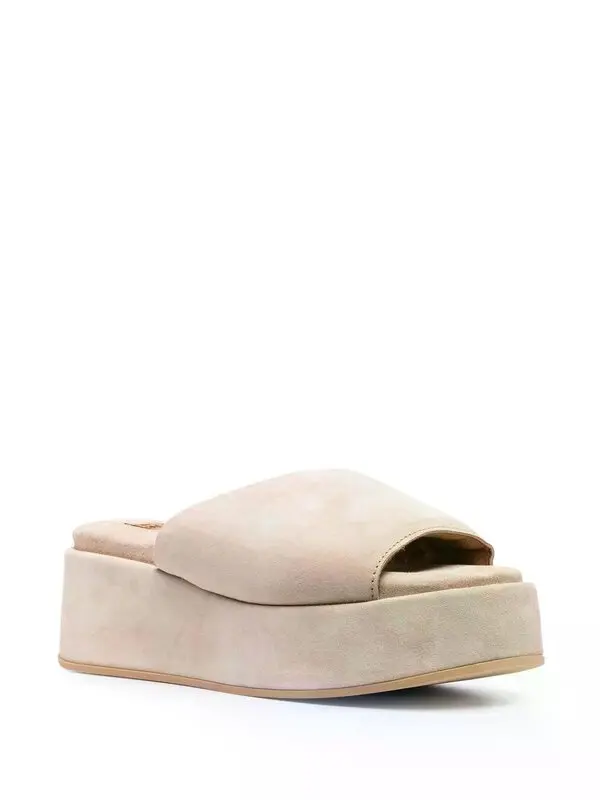 Moma Suede Platform Sandals