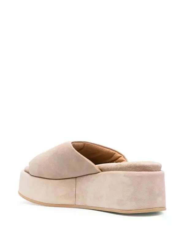 Moma Suede Platform Sandals