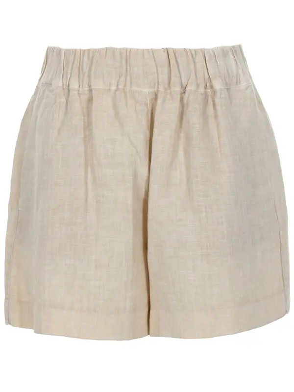 120% Lino Lino Shorts - Beige