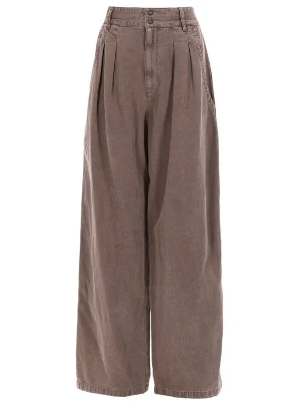 MARANT ETOILE Pantalone "nadine - Bronze