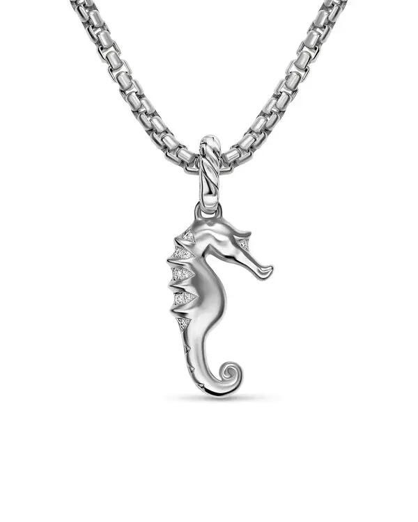 David Yurman Seahorse Amulet - Silver