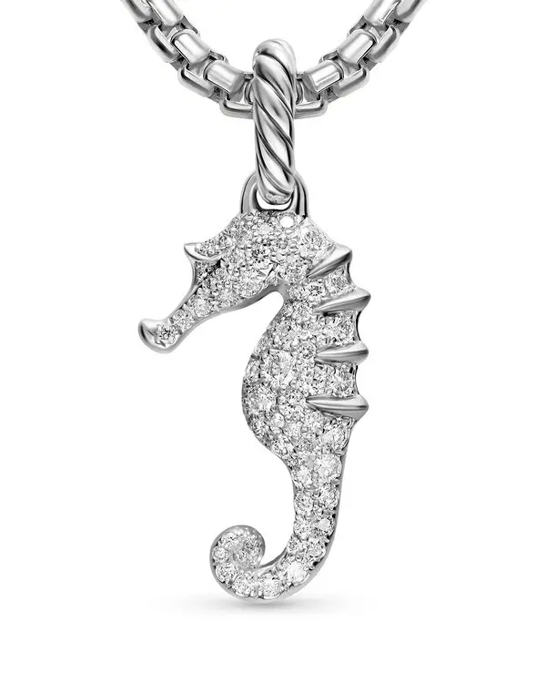 David Yurman Seahorse Amulet - Silver