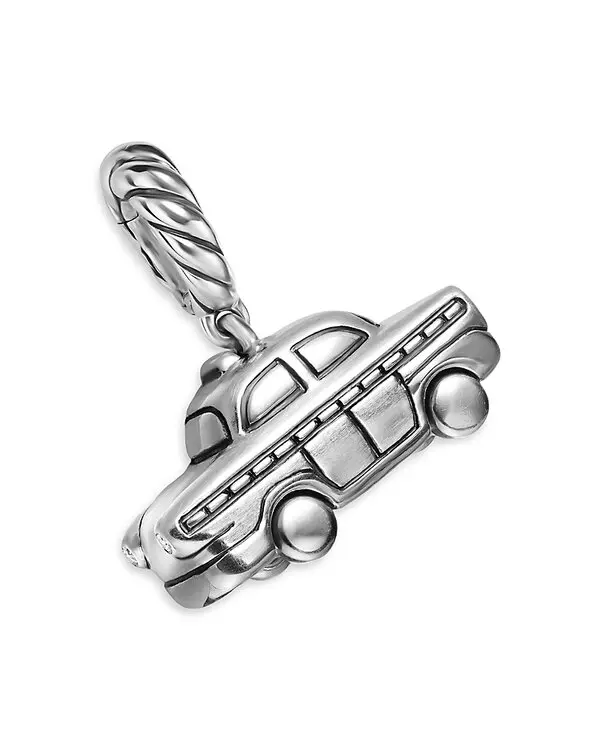 David Yurman Petite Taxi Amulet - Silver