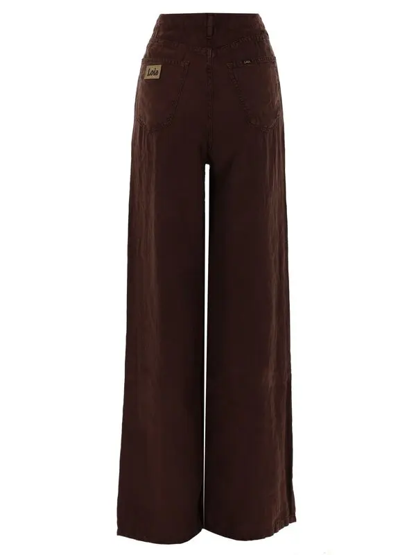 LOIS Skater Loose Fit Pant - Brown