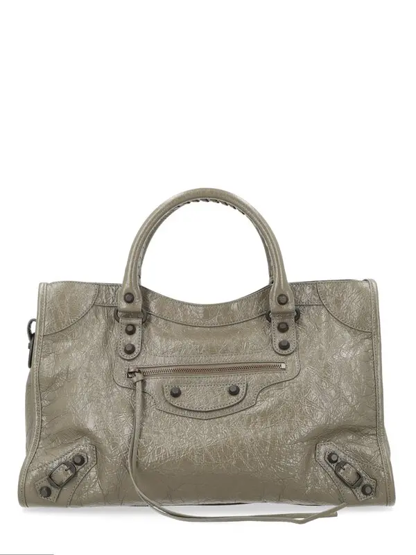 Balenciaga Le City Medium Handbag - Green