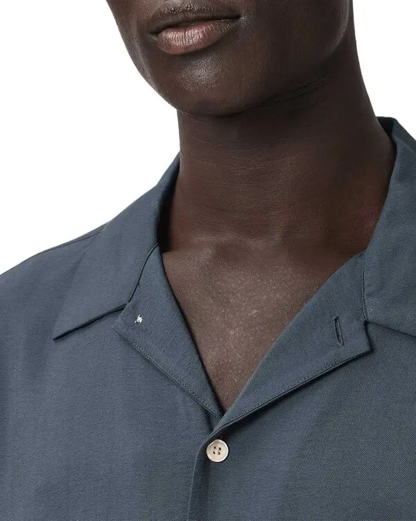 ALLSAINTS Purley Oversized Fit Shirt - Canis Grey