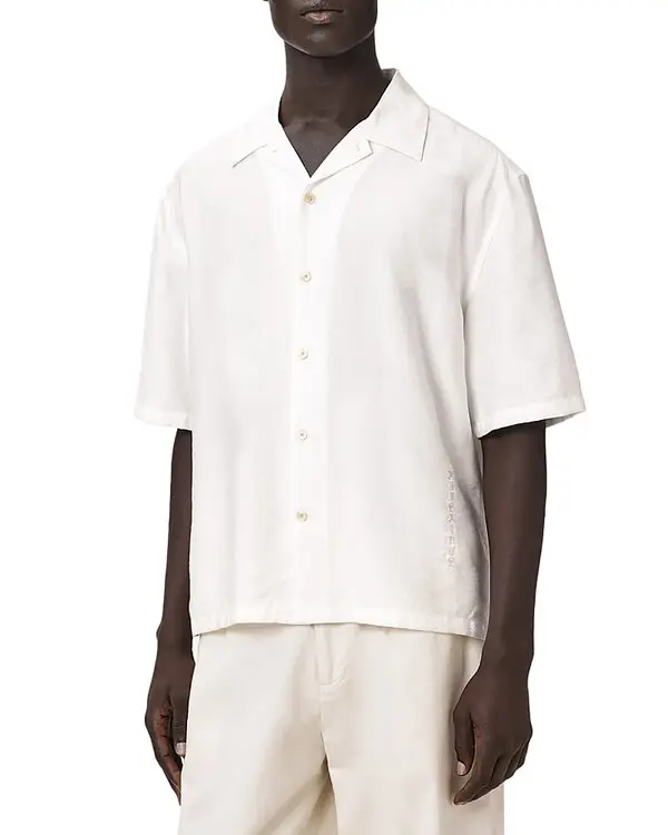 ALLSAINTS Purley Oversized Fit Shirt - Tern White