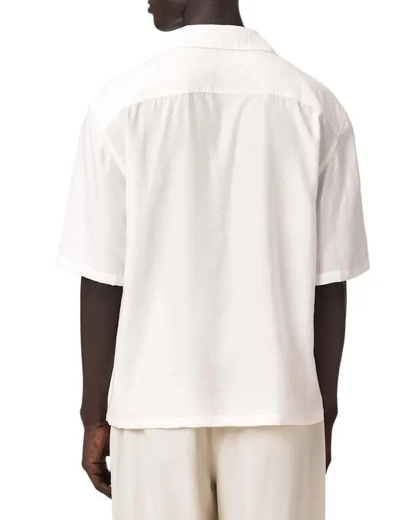 ALLSAINTS Purley Oversized Fit Shirt - Tern White