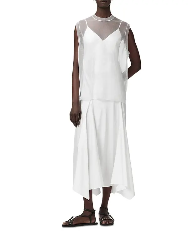 ALLSAINTS Ava Dress - Chalk White