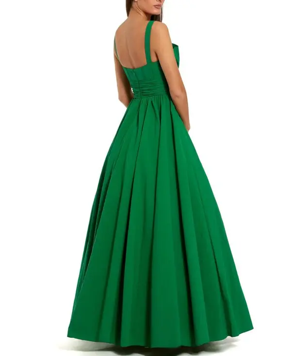 Mac Duggal Sleeveless Ballgown With Twist Bow Detail