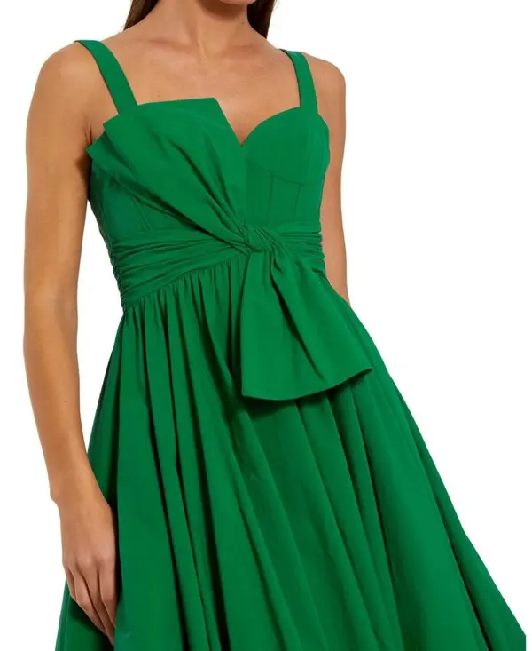 Mac Duggal Sleeveless Ballgown With Twist Bow Detail