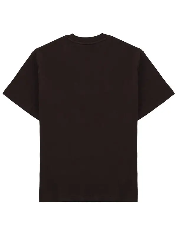 Lacoste T-shirt Con Logo - Brown