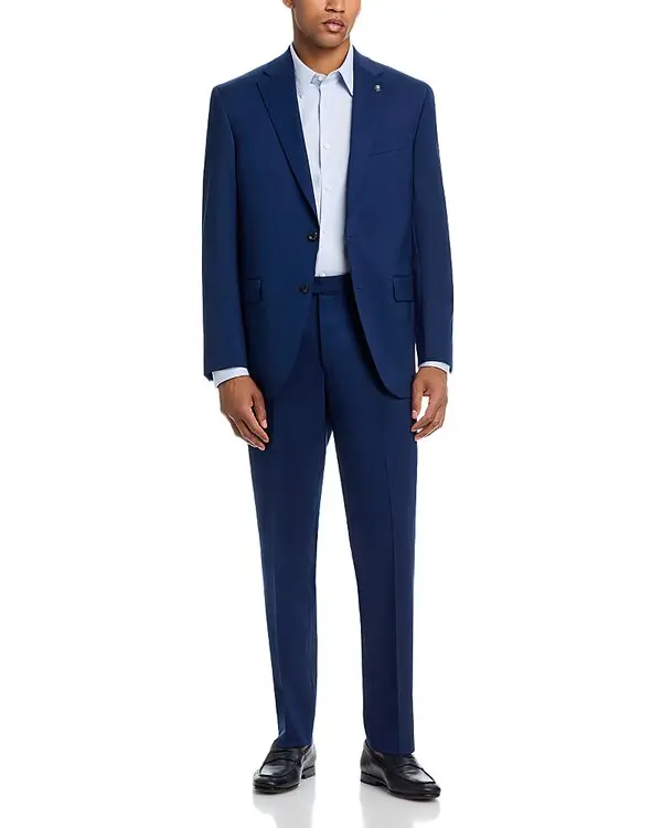 JACK VICTOR New York Solid Basic Suit - Blue
