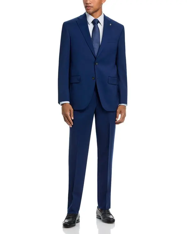 JACK VICTOR New York Solid Basic Suit - Blue