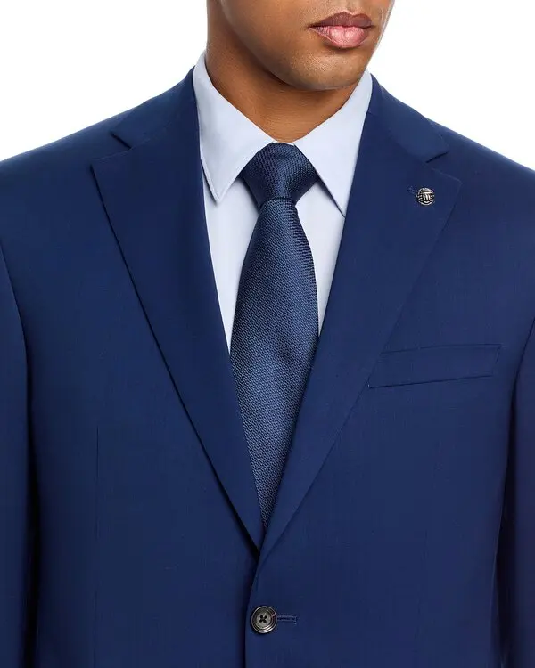 JACK VICTOR New York Solid Basic Suit - Blue