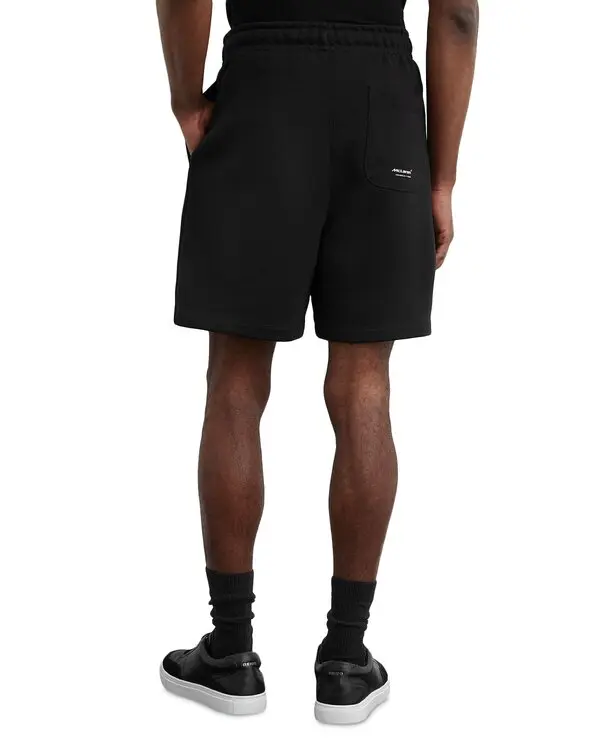 REISS Motorsport Relaxed Fit 18.5" Shorts - Washed Black