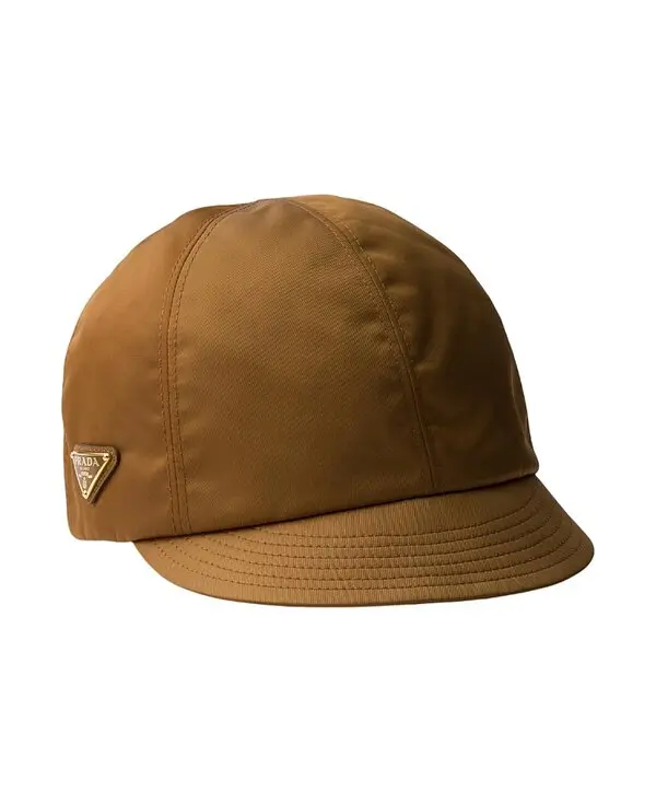 Prada Re-nylon Cap - Brown