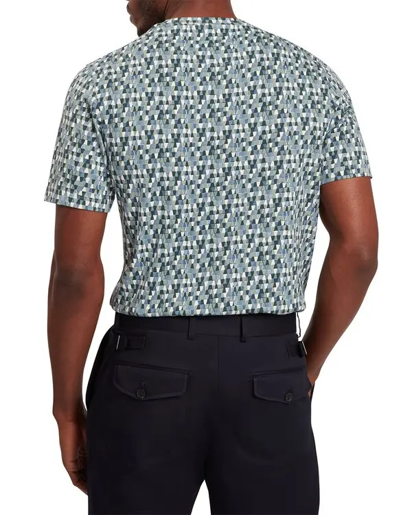 Ted Baker London Masyafa Short Sleeve Triangle Geometric Tee