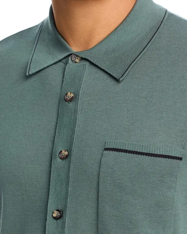 Rag & Bone Conrad Silk Blend Shirt - Frrst