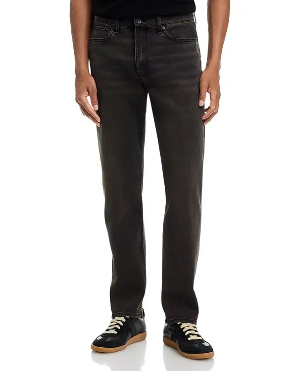 Rag & Bone Slim Fit Authentic Stretch Jeans - Brown Black
