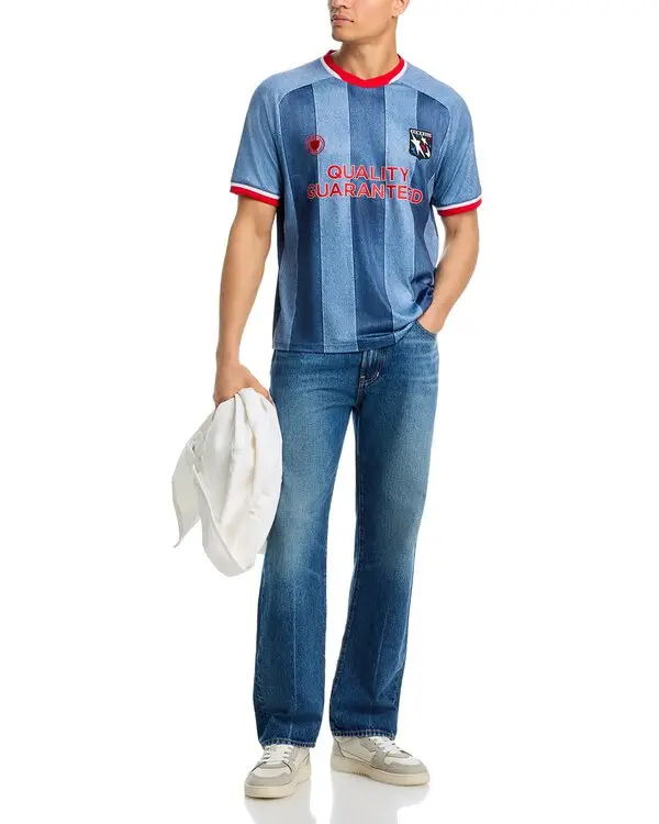 Rag & Bone Miramar Quality Guaranteed Soccer Jersey - Indigo