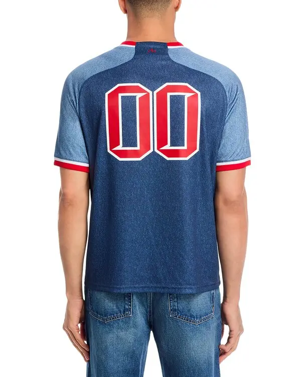 Rag & Bone Miramar Quality Guaranteed Soccer Jersey - Indigo