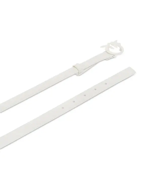 Pinko Love Berry Leather Belt