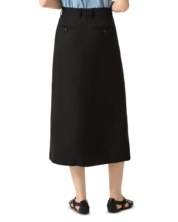 ARGENT Tailored Midi Skirt