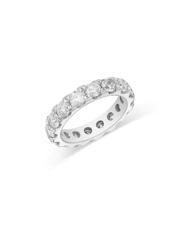 Bloomingdale'S Diamond Eternity Band 5.0 Tcw - White Gold