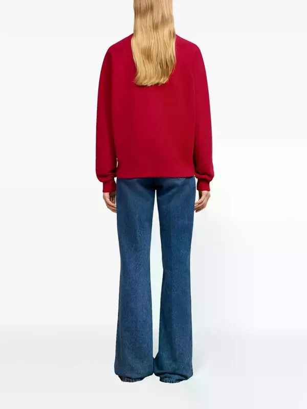 AMI Paris La Plage Sweatshirt - Red