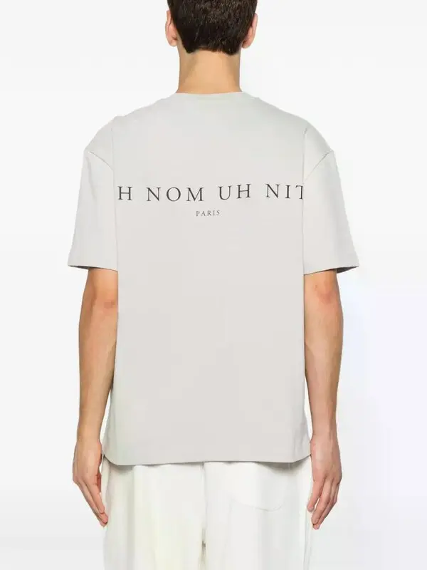 IH NOM UH NIT Graphic-print Logo-print T-shirt - Grey