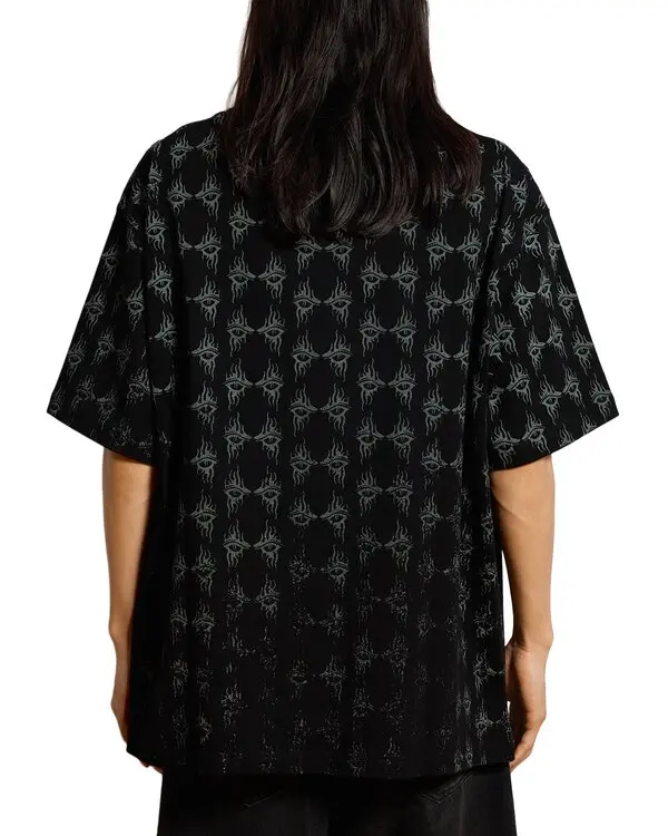 PLEASURES Judgment Logo Graphic T-shirt