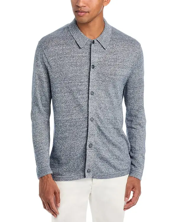 Michael Kors Mouline Button Shirt - Midnight