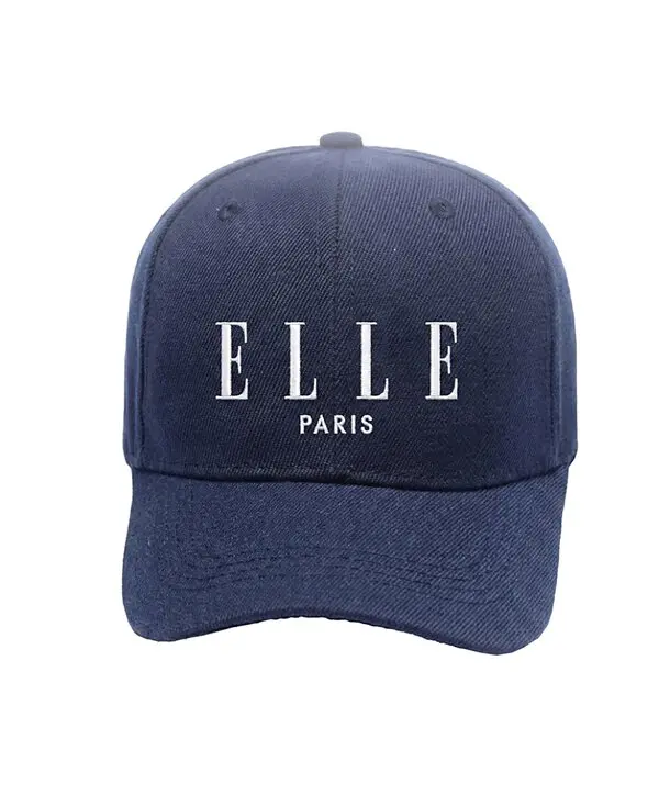 ELLE COLLECTION Elle Logo Baseball Cap - Navy White