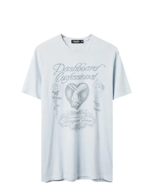 Junk Food Clothing Dashboard Confessional Always And Forever Vintage T-shirt - Dream