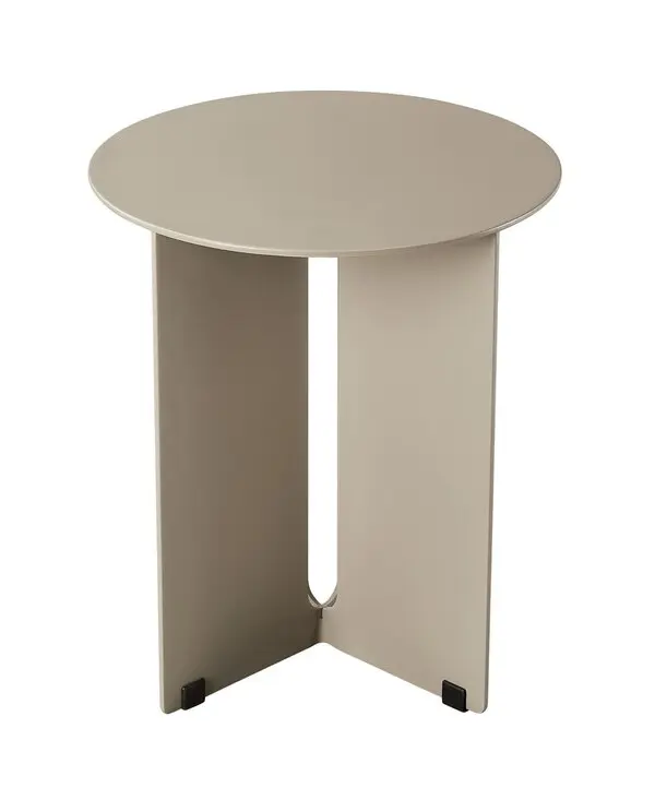 MODWAY Tecton Outdoor Patio Aluminum Side Table