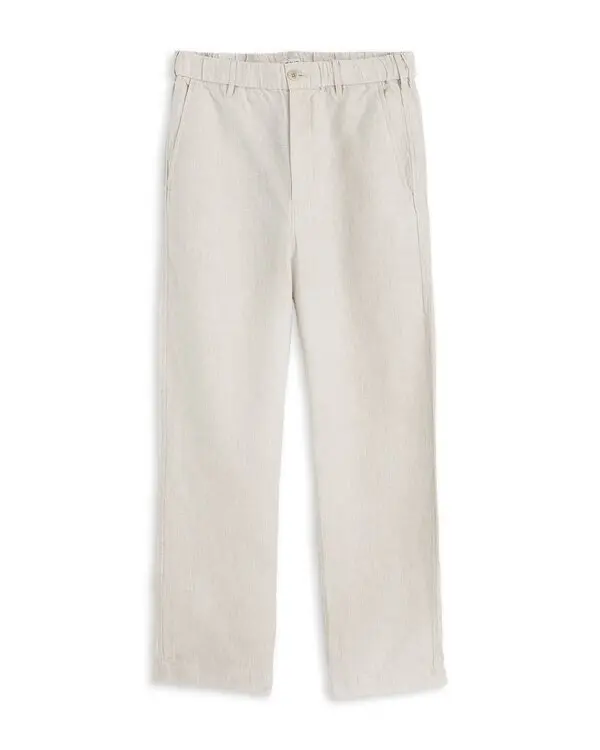 Madewell Regular Fit Linen Pants - Bleached