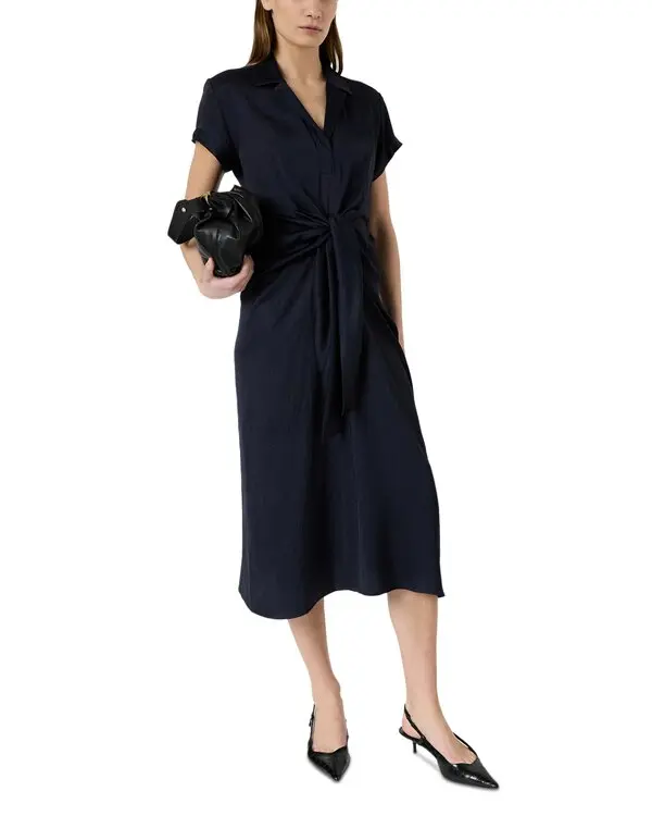 Gerard Darel Rosy Tie Front Dress