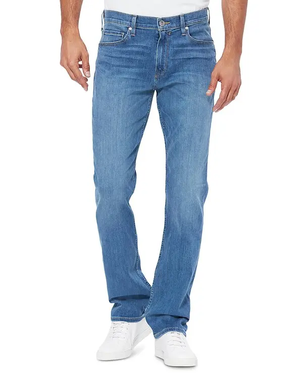 Paige Normandie Straight Fit Jeans - Cartwright
