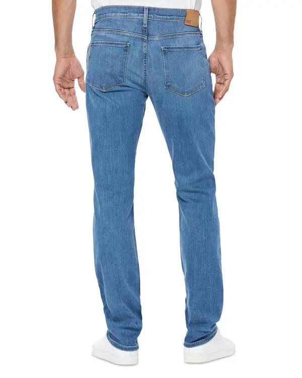 Paige Normandie Straight Fit Jeans - Cartwright