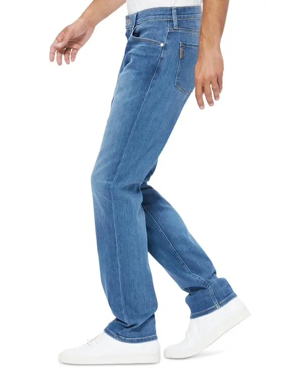 Paige Normandie Straight Fit Jeans - Cartwright