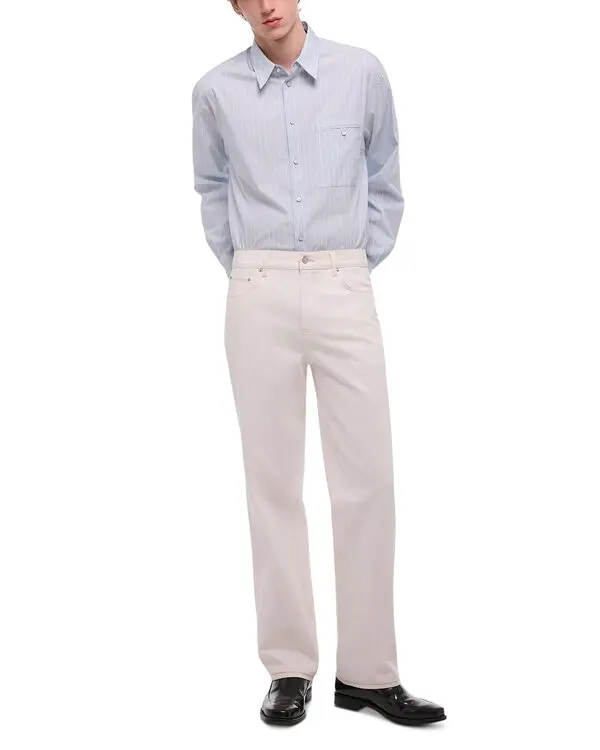 Helmut Lang Relaxed Shirt - Light Blue Multi