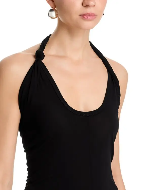 Helmut Lang Twist Halter Top