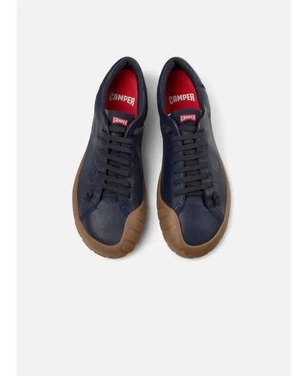 Camper Peu Path+ Leather Shoes - Blue