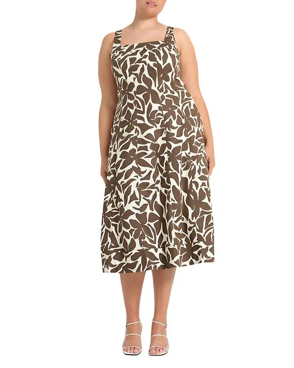 ESTELLE Sylvia Floral Print Dress