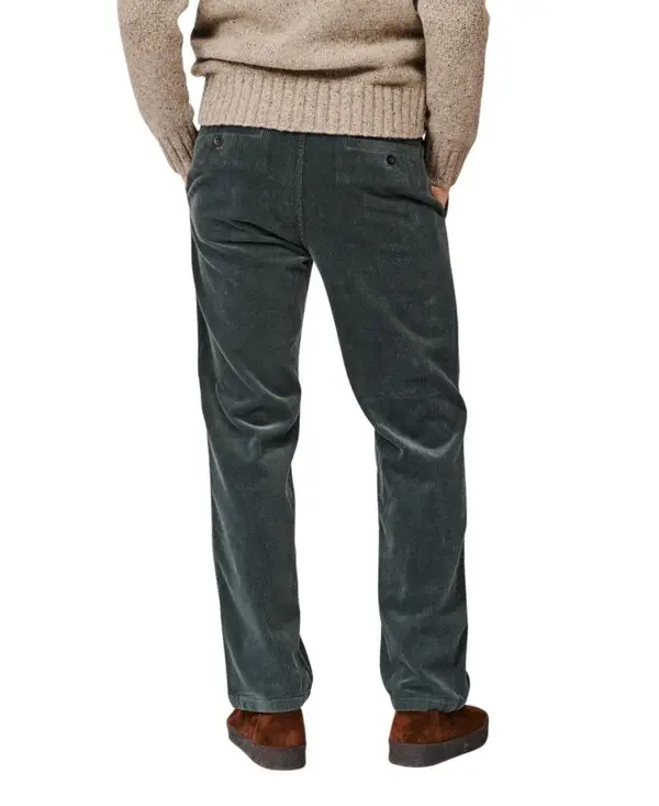 AUBIN Barrowby Cord Pants - Khaki