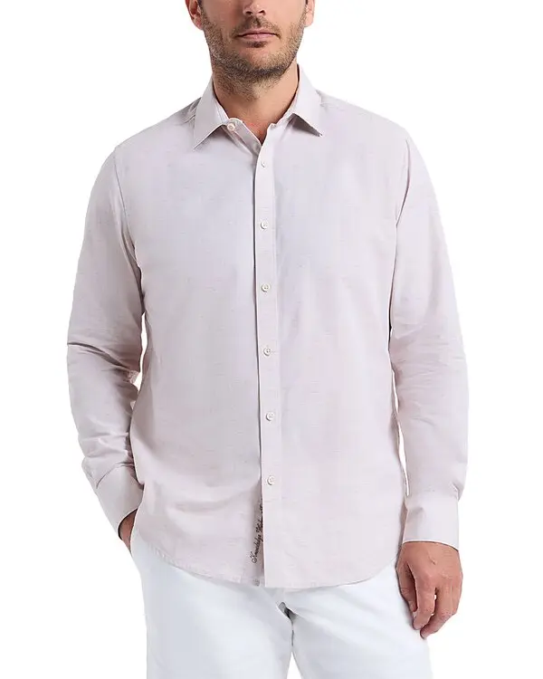 Robert Graham Avondale Woven Shirt - Sand