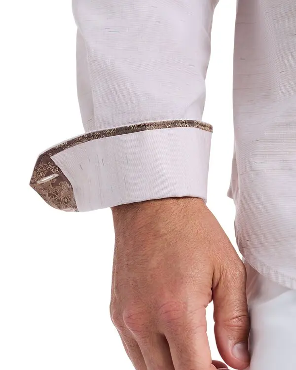 Robert Graham Avondale Woven Shirt - Sand