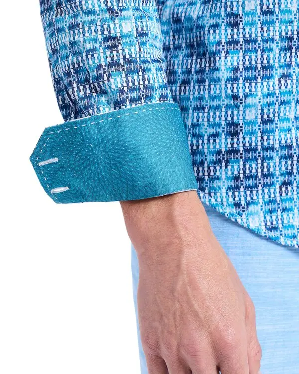 Robert Graham Westmoreland Chainlink Woven Shirt