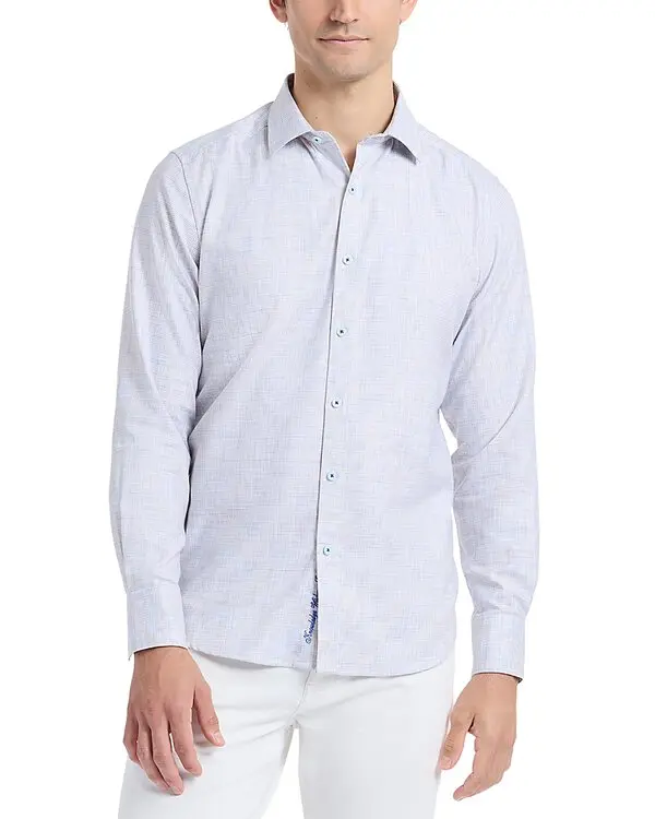 Robert Graham Edison Woven Shirt - Sand